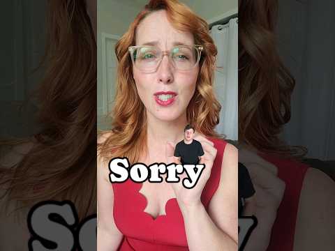 How to say: sorry #perfectlypronounced #americanenglish #pronunciation #pronunciationpractice
