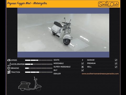 Steam Community :: Video :: Pegassi Faggio Mod Motorcycle
