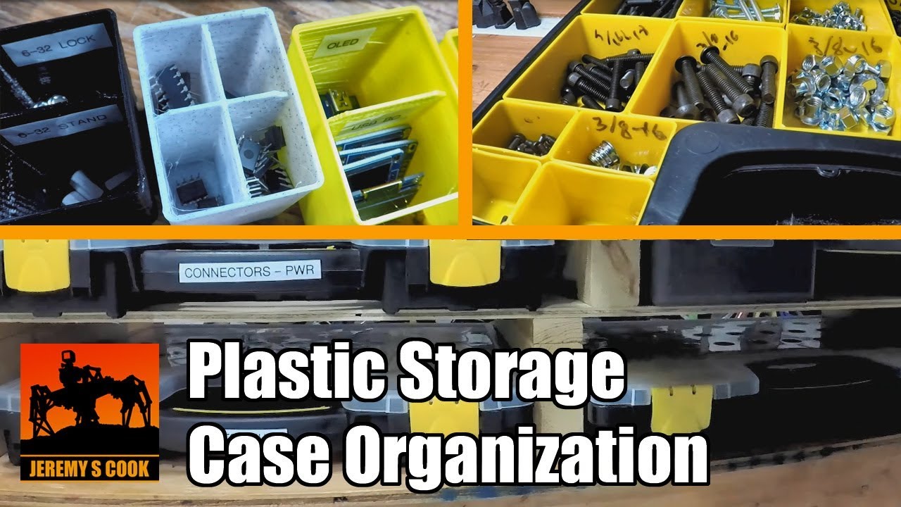 Harbor Freight Storage Case Organization [3D-printed]