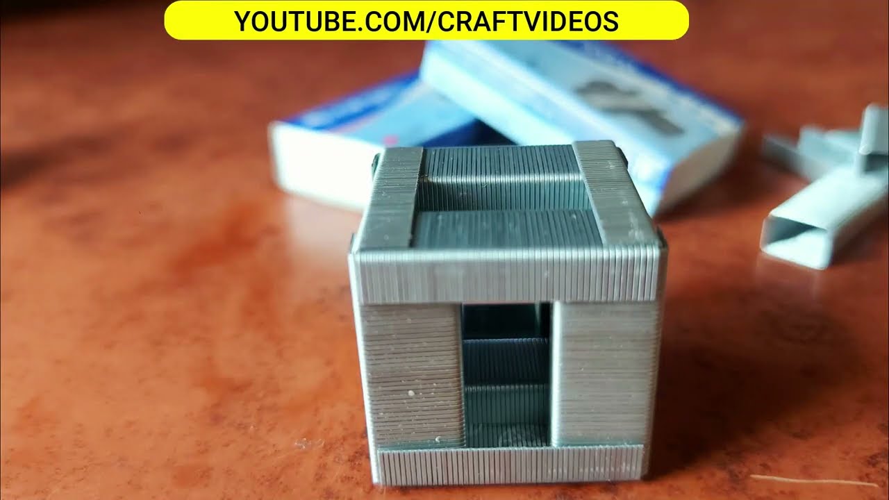 How to make cube with staples | Staple Cube | Cube With Staples