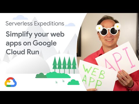 Simplify your web apps on Google Cloud Run #shorts