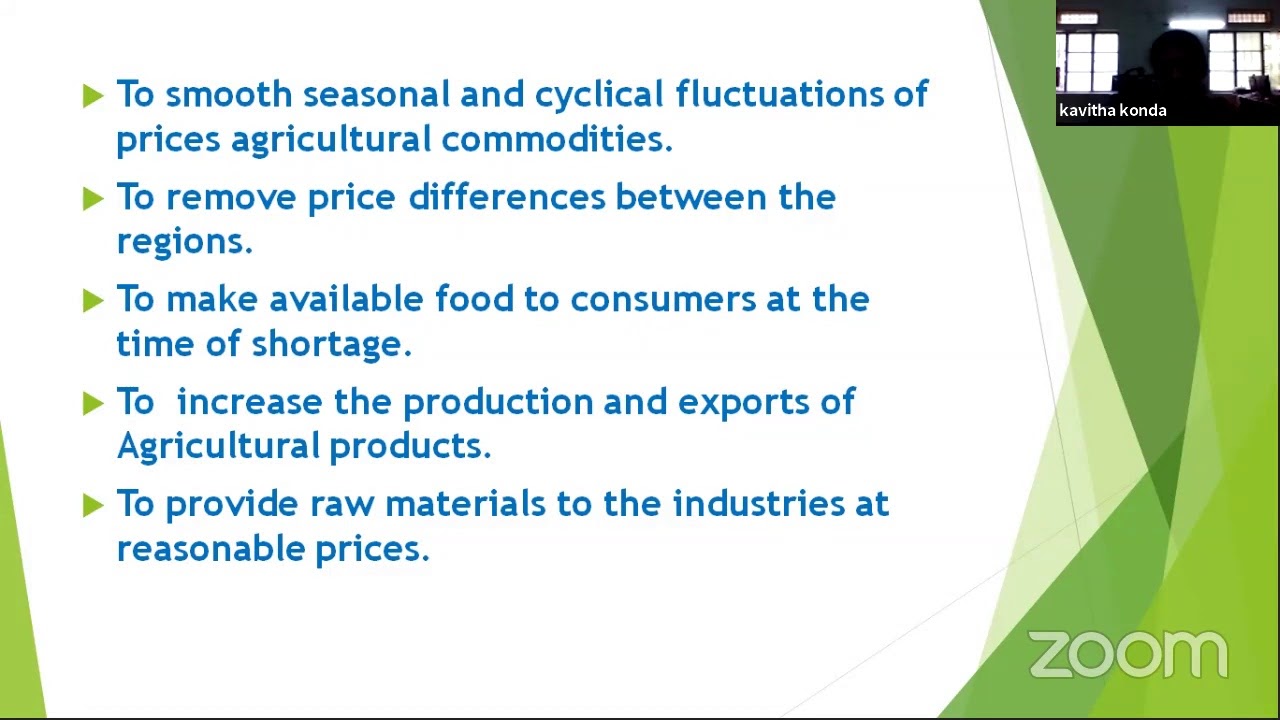Agricultural Marketing in India, By K. Kavitha, JL in Economics, TSRJC, Sarvail.