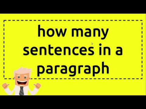 How Long Should a Paragraph Be - How To Discuss