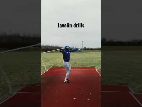 Javelin drills with Ben East - #javelinthrow #trackandfield