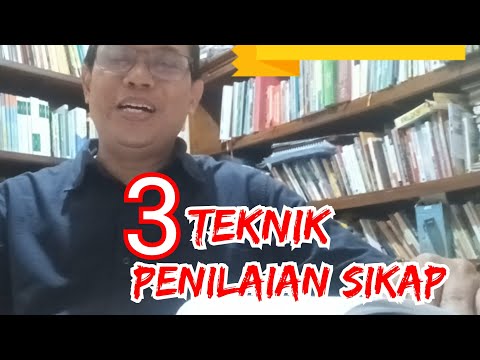 3 TEKNIK PENILAIAN SIKAP