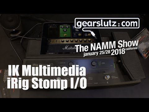 IK Multimedia announces iRig Stomp I/O pedalboard with 96k audio ...