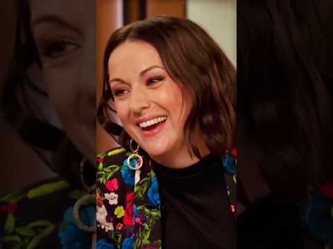 When Celeste Barber sat in the Keanu Reeves interview chair #CelesteBarber #funny #shorts #interview