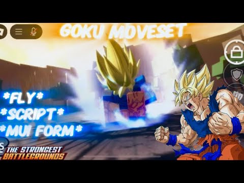 *NEW* 🐉💪🏻 TSB GOKU MOVESET SCRIPT OP | FLY | CUSTOM AVATAR | VFX | SFX