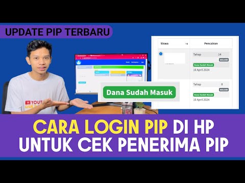 CARA LOGIN PIP DI HP UNTUK CEK PENERIMA PIP login pip kemdikbud