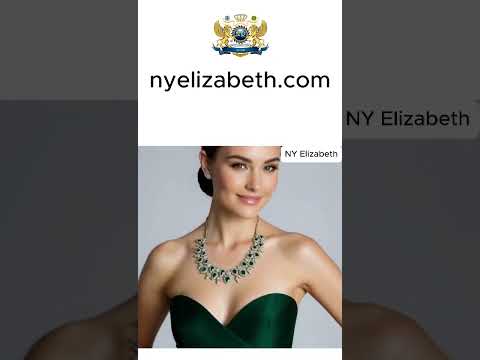 GREEN EMERALD DIAMOND HALO GEMSTONE FESTOON BIB NECKLACE