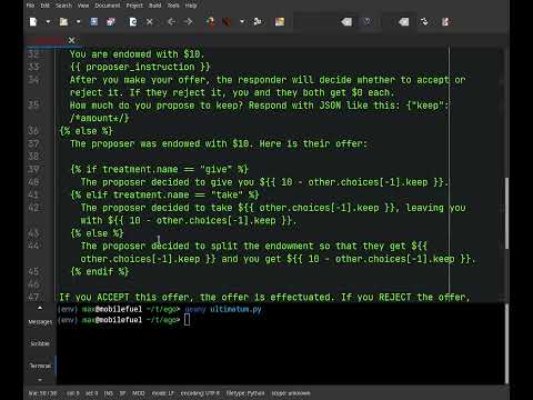Experiments with LLMs: Building advanced scenarios