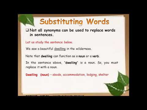 SYNONYMS II