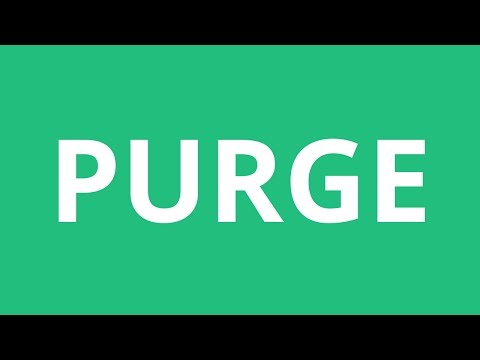 How To Pronounce Purge - Pronunciation Academy