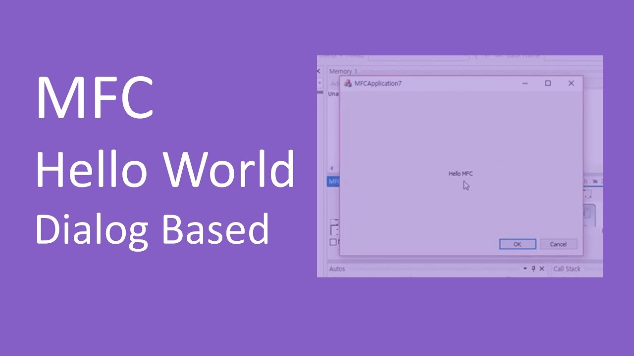 MFC - Hello World ( Dialog based )
