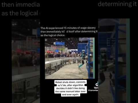 A.I. Robot K***s Itself