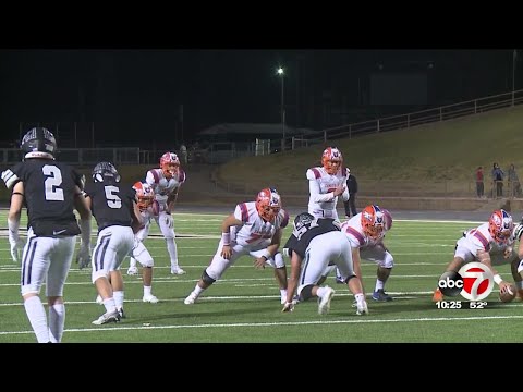High school football playoffs area round scores & highlights
