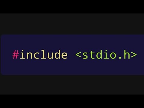 🧐What is #include stdio.h ⁉