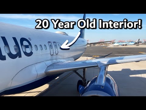Trip Report | jetBlue's 20 Year Old Interior! Newark to Orlando - A320