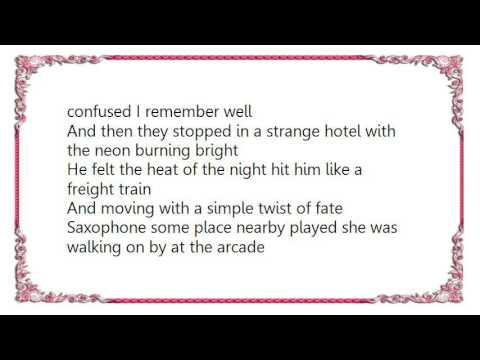 Joan Baez - Simple Twist of Fate Lyrics