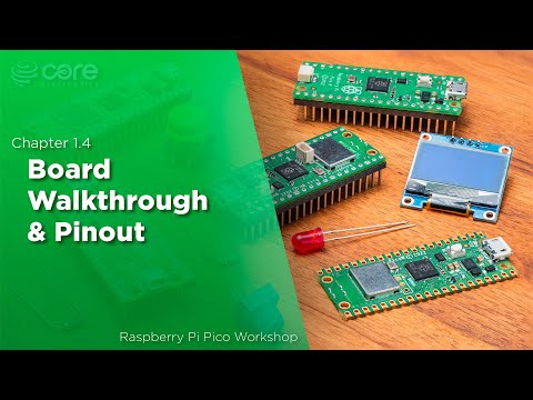 Raspberry Pi Pico Workshop: Chapter 1.4 | Board Walkthrough & Pinout - Video Tutorial Australia