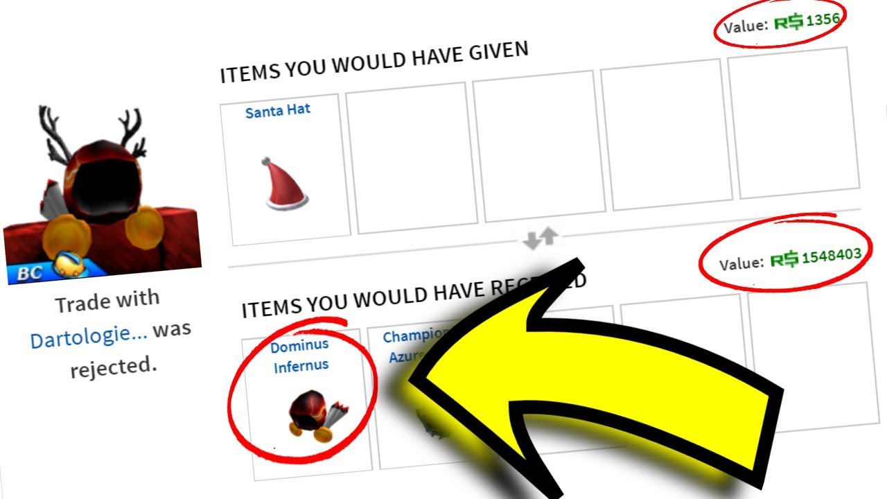 HE TROLLED ME OUT OF DOMINUS INFERNUS! *4,500,000 Value*