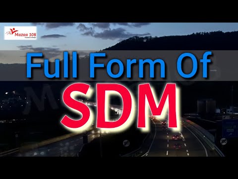full form of SDM | SDM stands for | SDM Means | Regional Transport Office in India | #Mazaa108