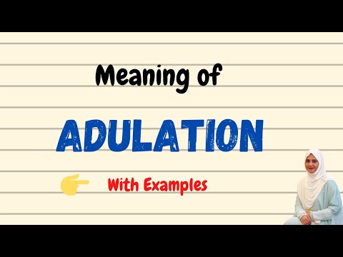 Daily vocabulary | Adulation Meaning | Vocabgram