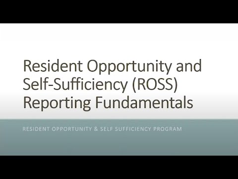 ROSS Reporting Fundamentals