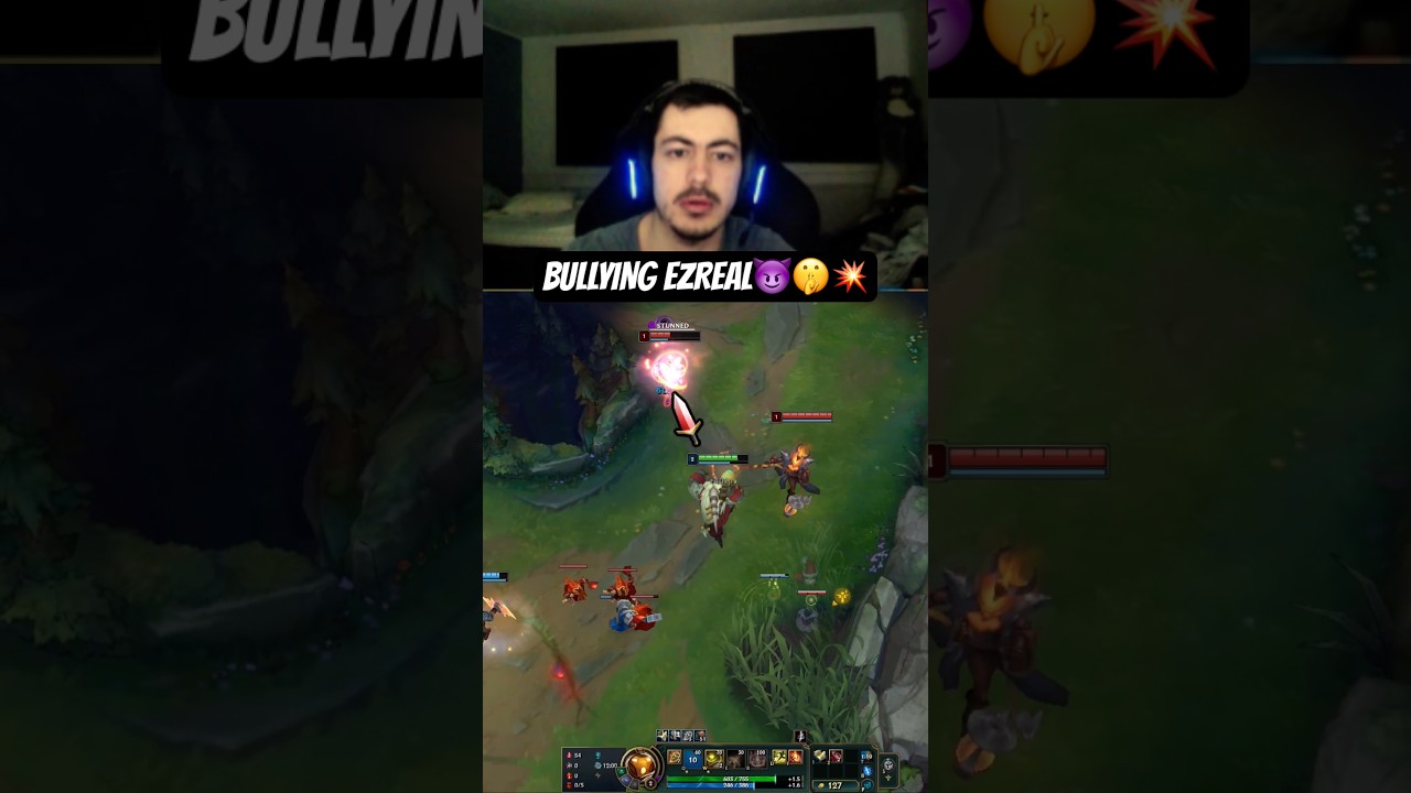 Made the Enemy Ezreal Cry 😱💫