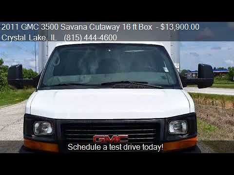 2011 GMC 3500 Savana Cutaway 16 ft Box for sale in Crystal