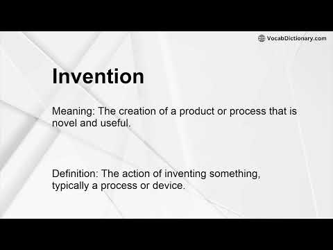 Invention Meaning