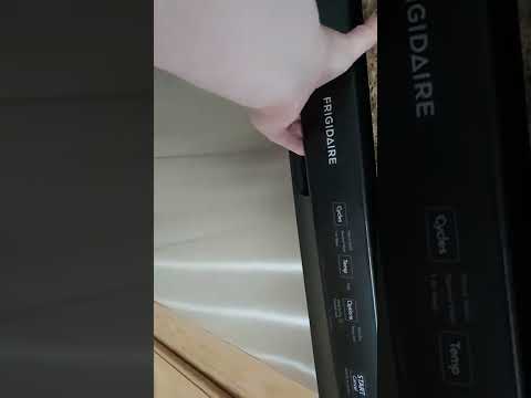 Frigidaire dishwasher, finally installed new dishwasher!