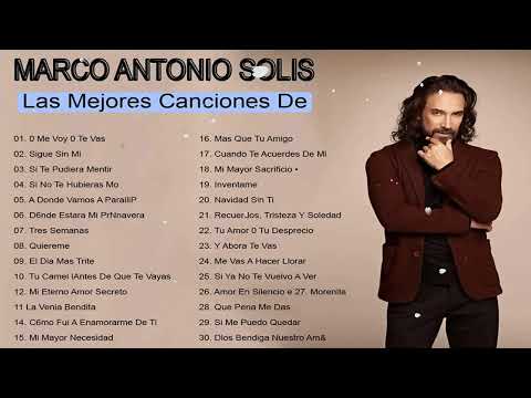 Mix De Marco Antonio Solis Y Los Bukis Mix El Mejor Mix Romantico De Exitos