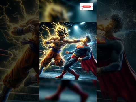 Superman vs Goku 😱💥(who wins!??)#marvel #dc #trending #shorts