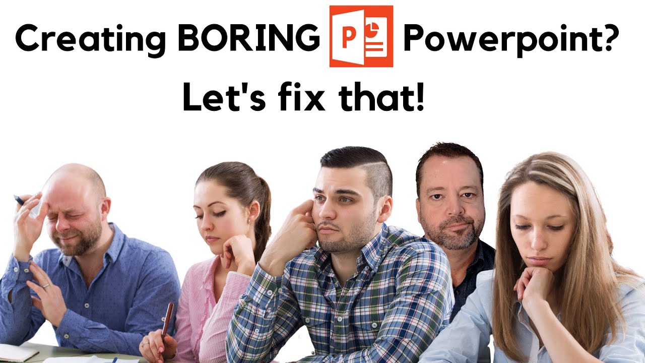 Creating Boring Powerpoint Presentations? Let's fix that!   Ep.8