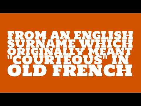 What is the origin of the name Curtis?