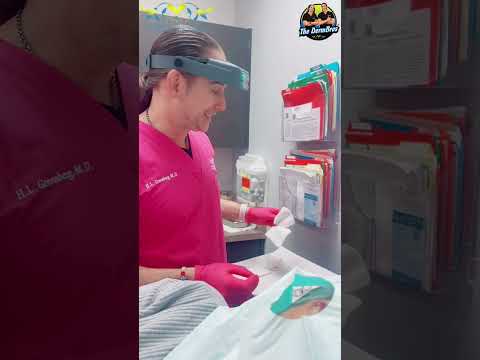 Massively Inflamed Epidermal Inclusion Cyst treated by Dr. H.L. Greenberg at Las Vegas Dermatology®