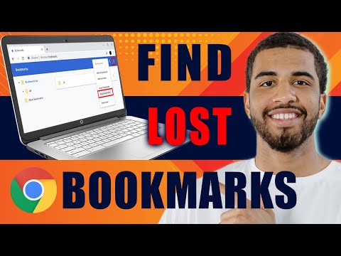 How to Restore Bookmarks in Chrome | Find My Lost Bookmarks (2025)