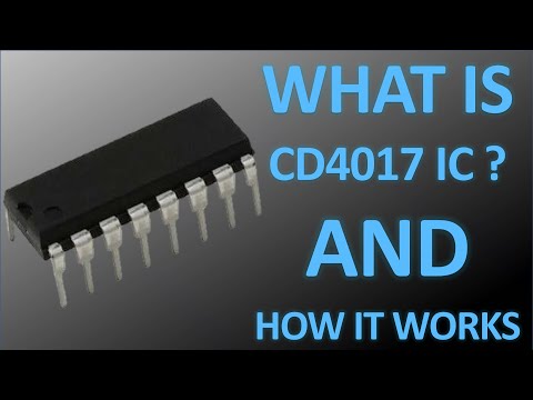 What is CD4017 IC | How to use CD4017 IC