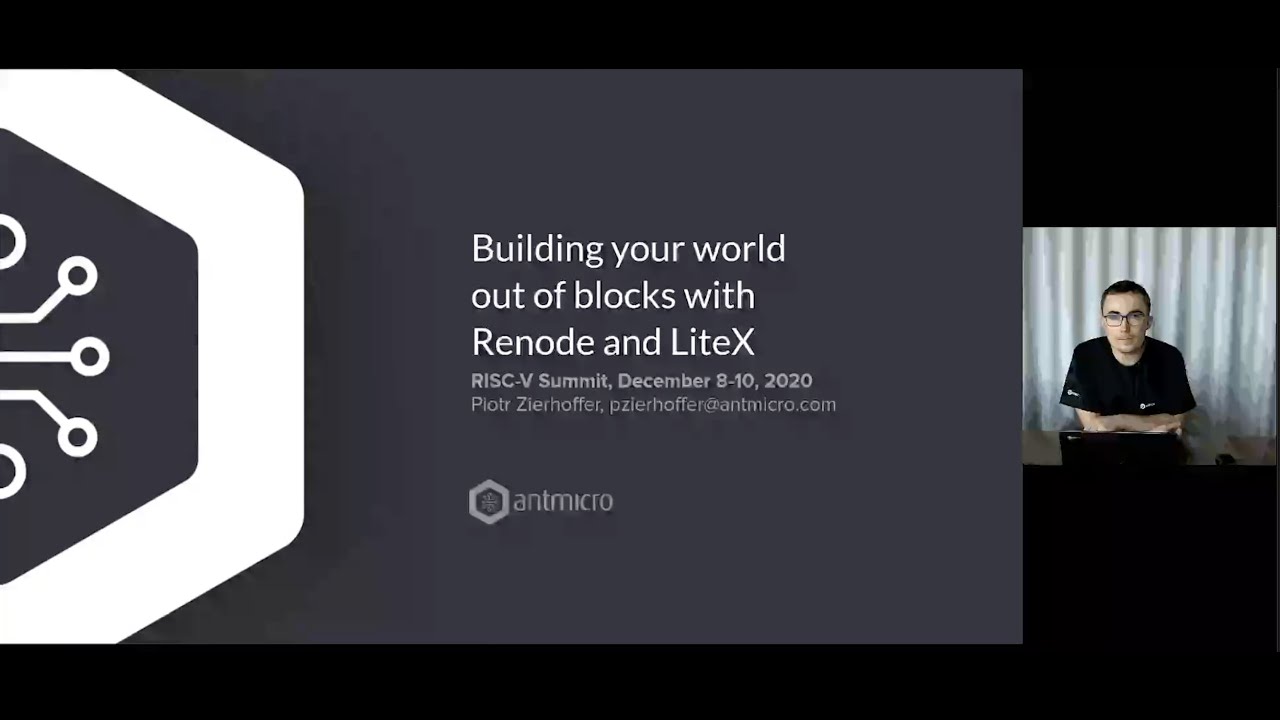 Tech Talk with Antmicro: Building your world out of blocks with Renode and LiteX