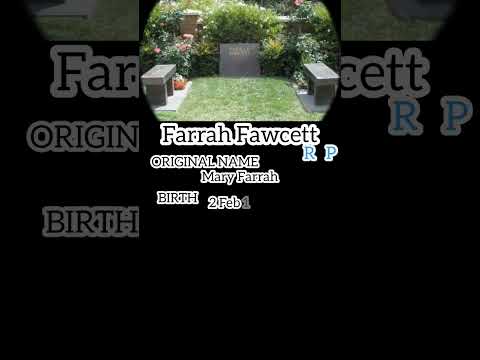 【visit to a grave】Farrah Fawcett【Famous Memorial】#rip #gravestones