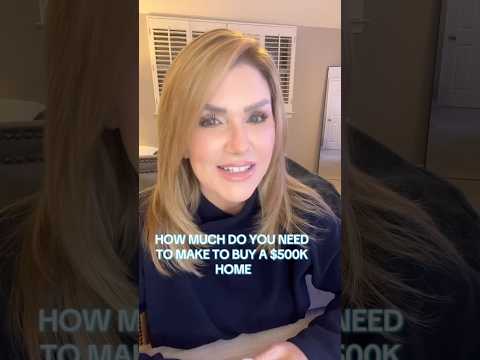 How much money do you need to make to buy this price home? #firsttimehomebuyer #mortgage #homeloan