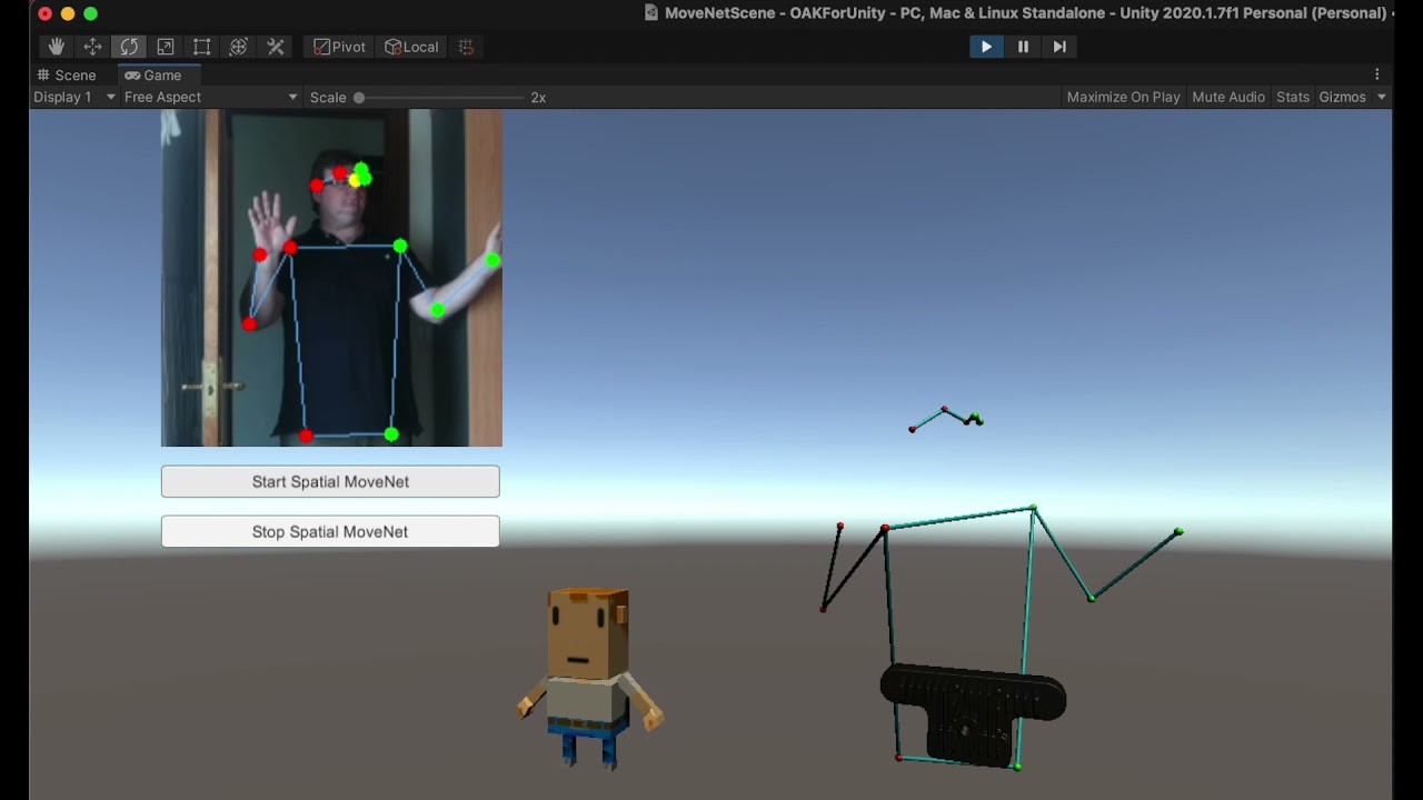 Integrating Spatial MoveNet in Unity - Weekly Catchup #12