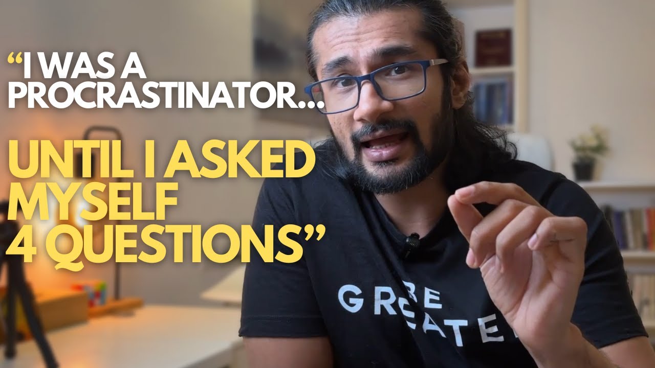 The EASY Way to Beat Procrastination Without Wasting Time | Jay Parekh