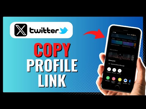 How to COPY X Profile Link (formerly Twitter) 2024!