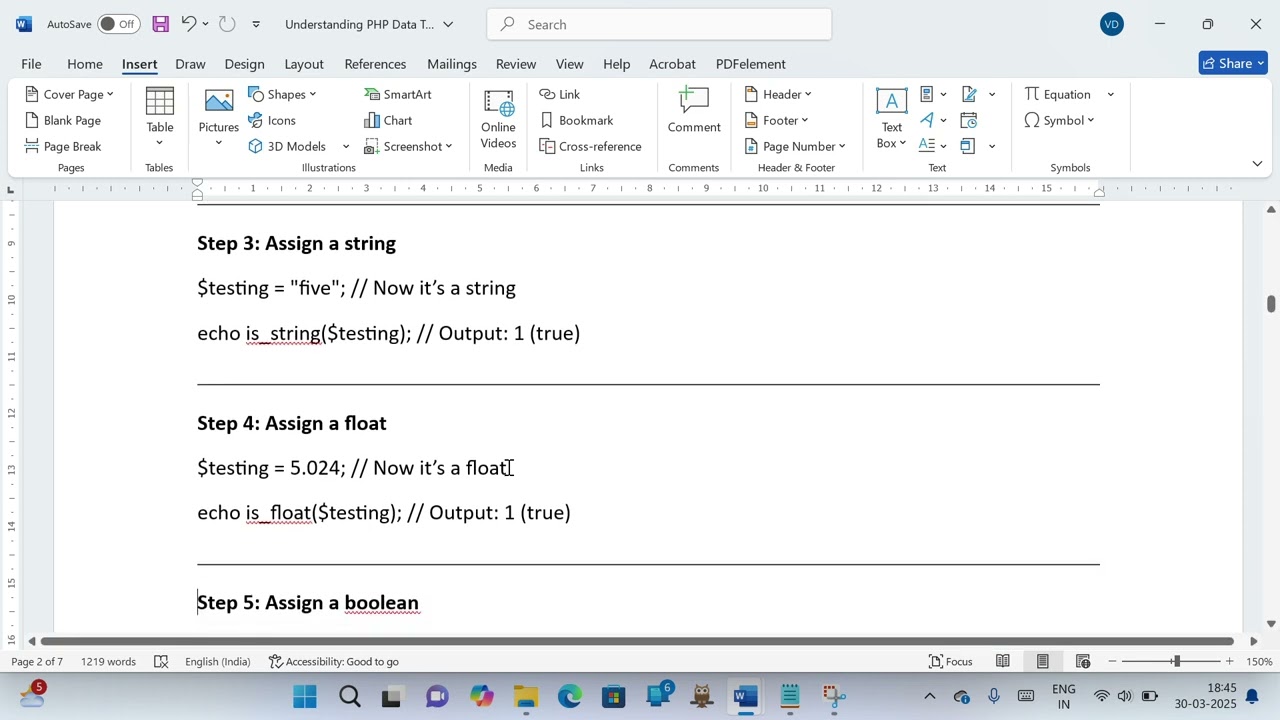 Understanding PHP Data Types