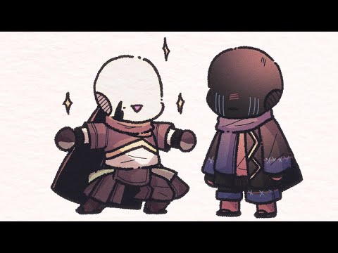 Ink Sans And Error Sans Are So Cuteγ Undertale Comic Dub Compilation γ