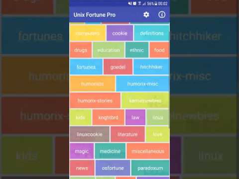 Learn Enjoy the famous fortune Unix program on Android - Mind Luster