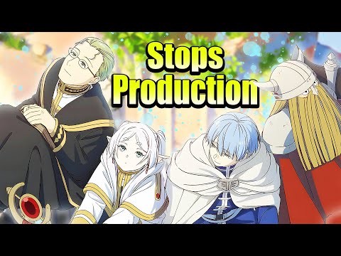 Frierens Manga Stops Production Indefinately
