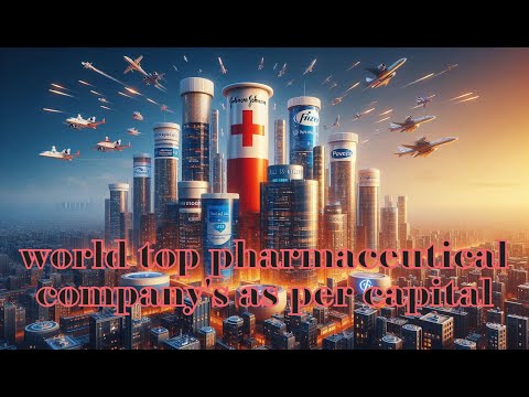 As of the most recent rankings, the top pharmaceutical companies by market capitalization (2024)
